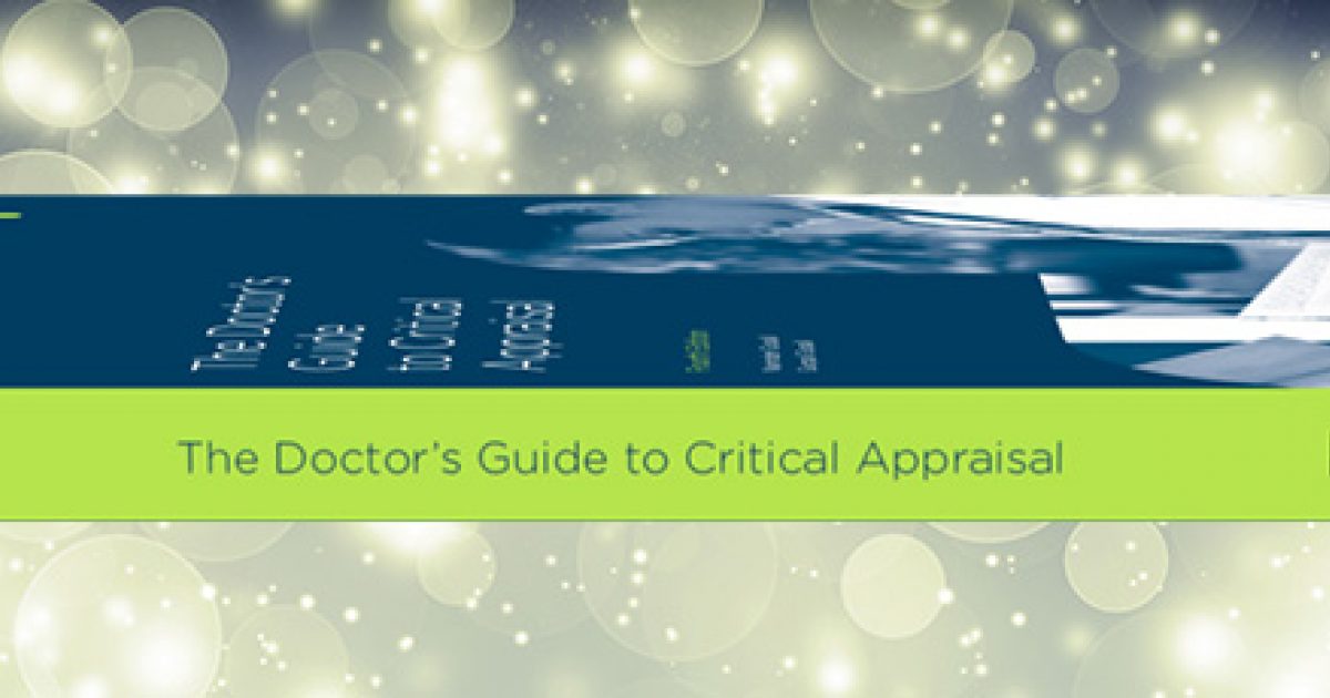 Critical Appraisal | Publication of the 4th edition of The Doctor's…